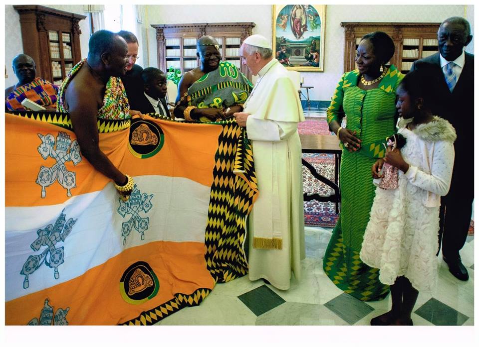 Asantehene meets Pope Francis - Ghana Catholic Standard
